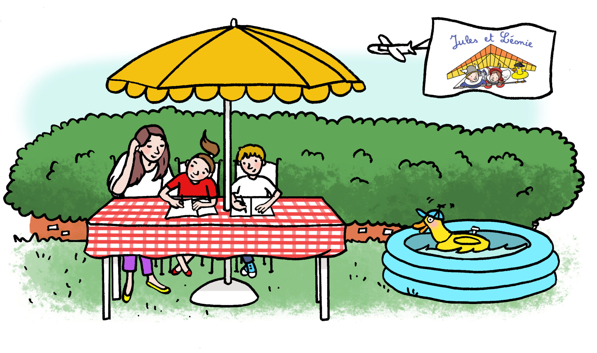 Jules & Léonie, des cahiers de vacances pas comme les autres