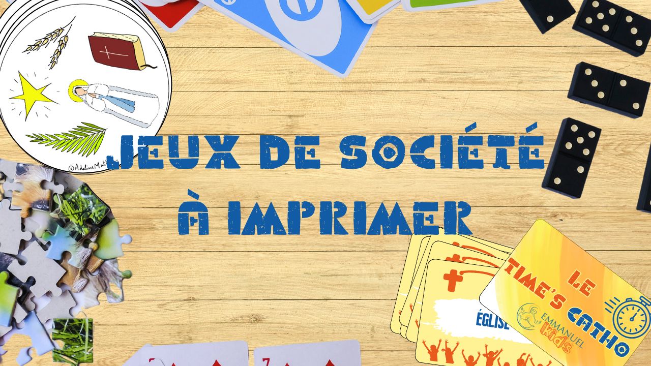 Jeux de Sociétés - à imprimer